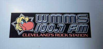 *NEW* Vintage 100.7 FM WMMS Cleveland OH The Buzzard Bumper Sticker ...