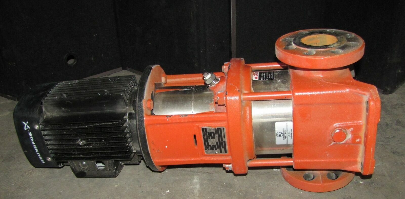 ^^ GRUNDFOS / TIGERFLOW CR10-03.A-GU-A-E-HQQE VERTICAL CENTRIFUGAL PUMP (#2435) | eBay