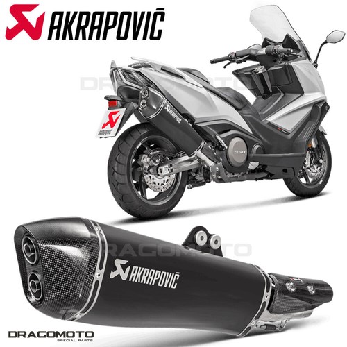 KYMCO AK 550 2017-2020 Exhaust AKRAPOVIC Black S-KY5SO1-HRAASSBL | eBay