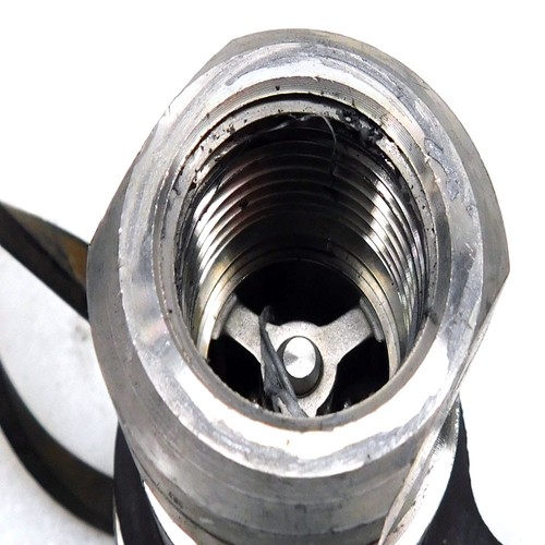 (Set of 2) Parker Hannifin SH6-62 Disconnect & SH6-63 Pipe Nipple w ...