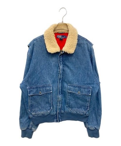 POLO RALPH LAUREN [Used] G-1 Denim Flight Jacket Indigo | eBay