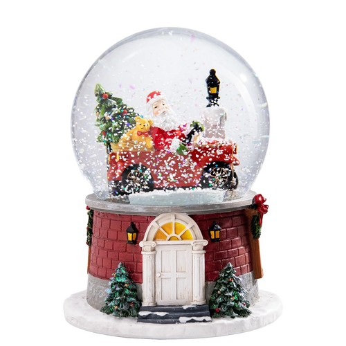 Christmas Snow Globes for Kids, Musical Snow Globe Music Box Glass ...