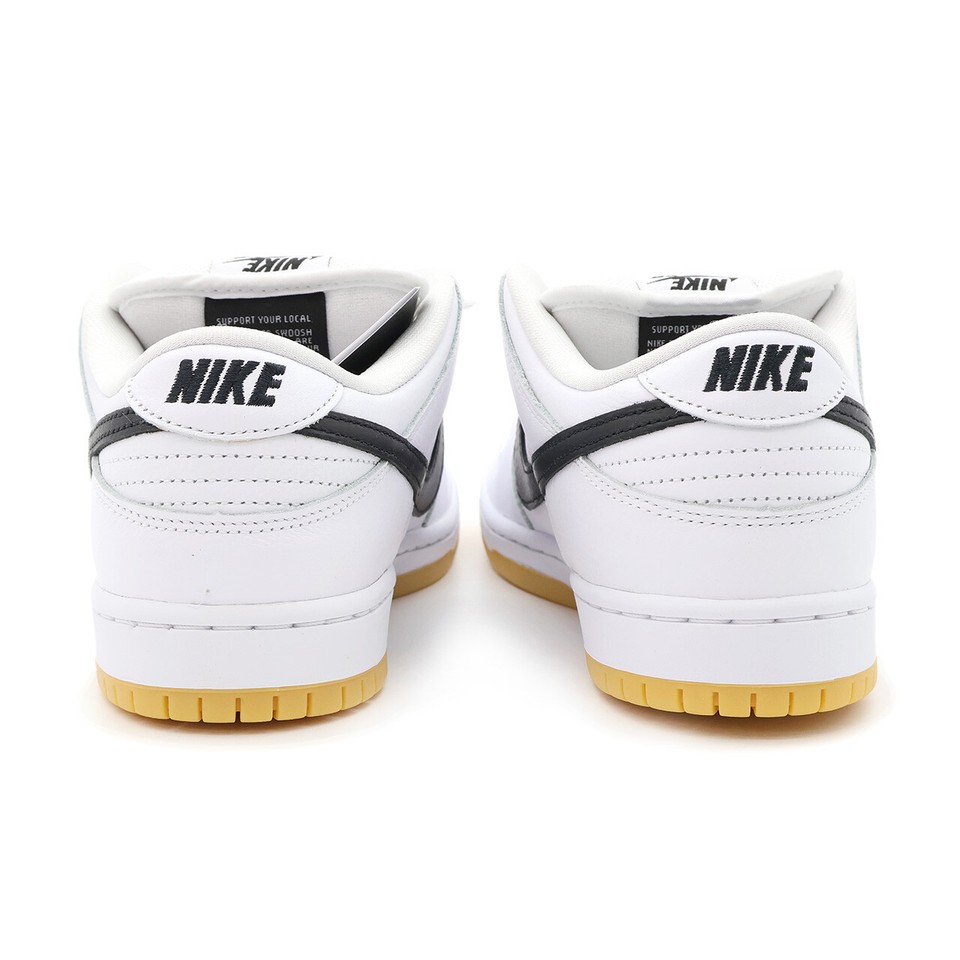 CD2563-101 Nike Dunk Low SB White Gum Black Gum Light Brown (Men's) | eBay