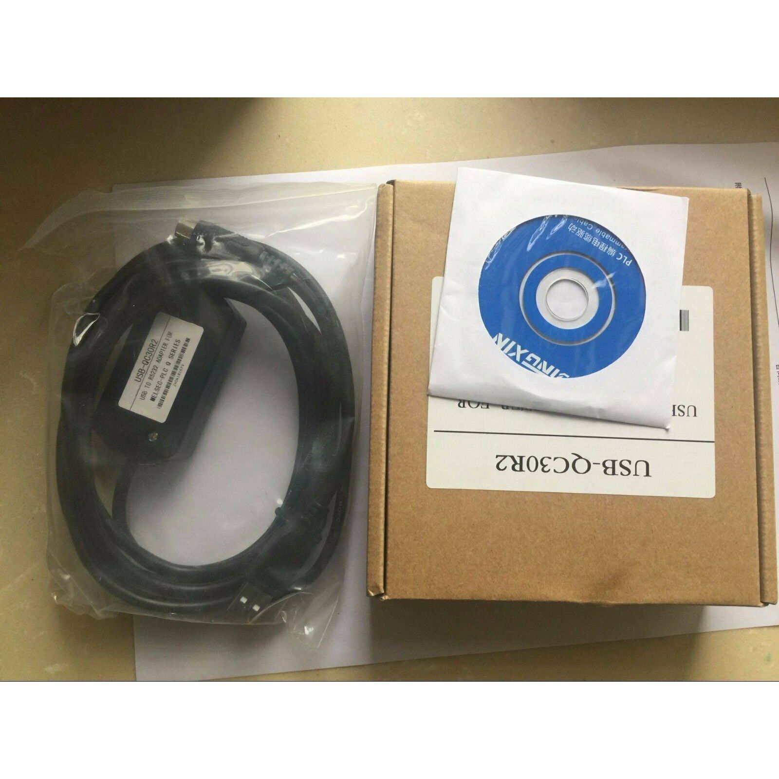 1PCS USB-QC30R2 New Mitsubishi Interface Programming Cable Free ...