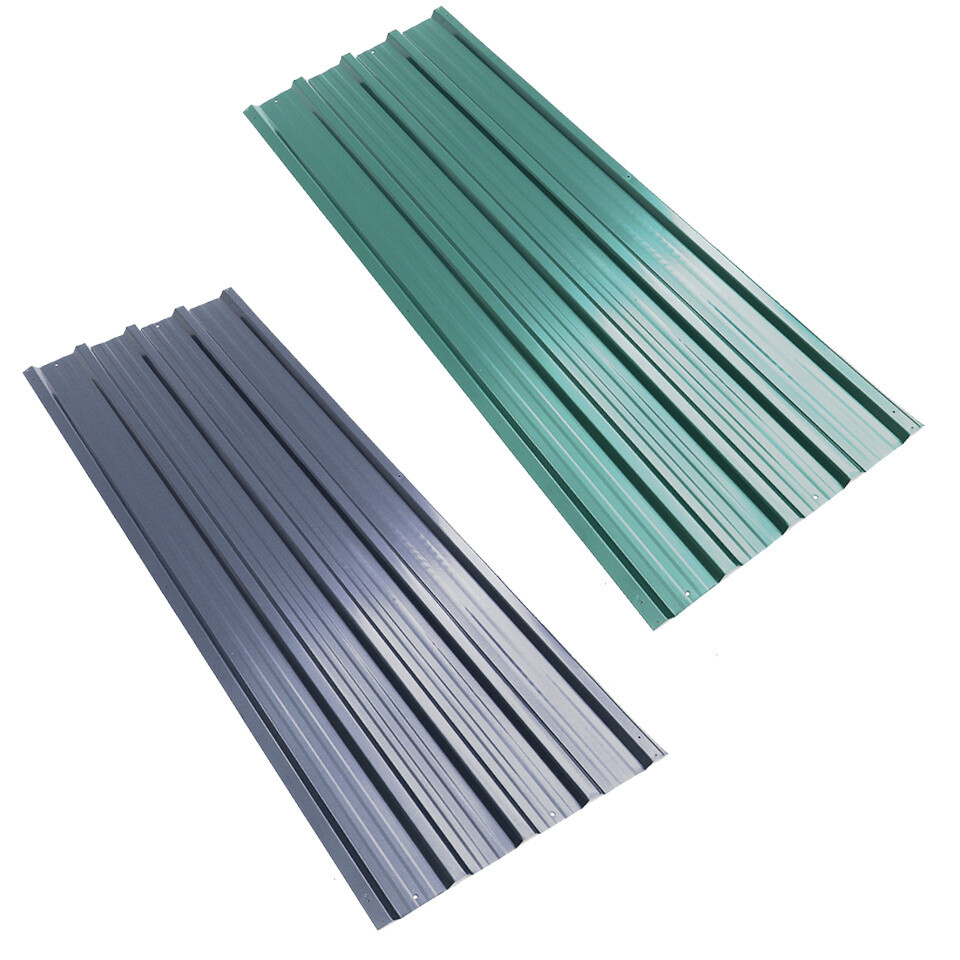 12/24 Roof Sheets Corrugated Metal Panels Galvanized Garage Carport ...