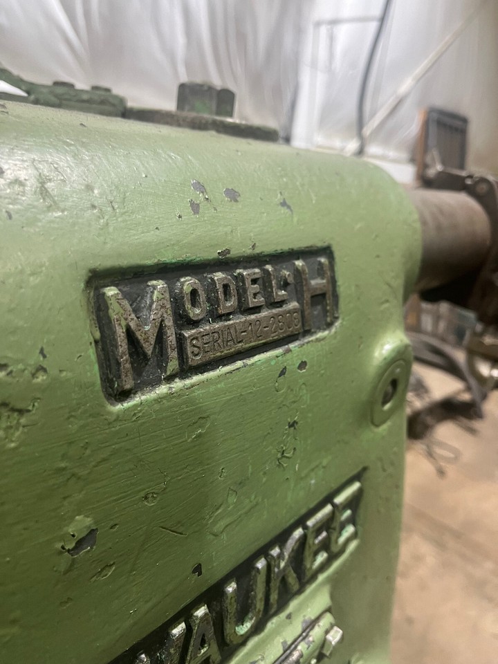 MIlwaukee Model H Horizontal Milling Machine | eBay