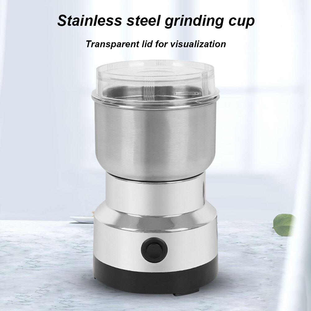Coffee Beans Chopper Stainless Steel Multifunctional for Spices Grain ...