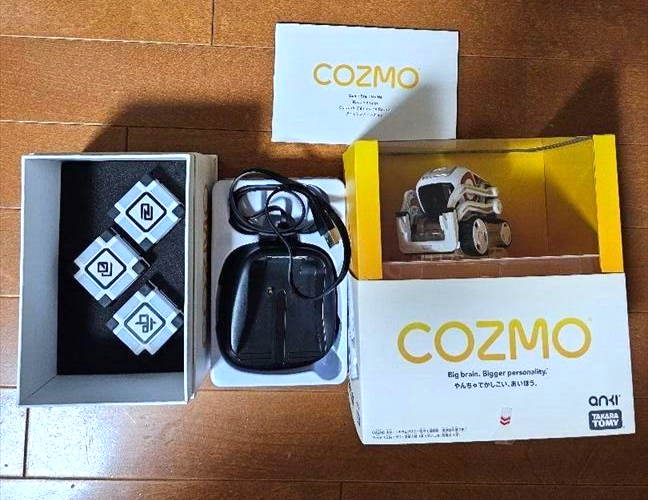 Takara Tomy COZMO Robot Charger Cubes Learning Robot Toy from Japan ...