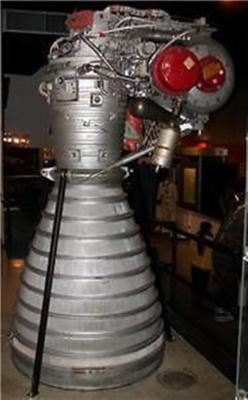 H-1 Rocketdyne H1 Rocket Engine Mahogany Kiln Dry Wood Model Small New ...