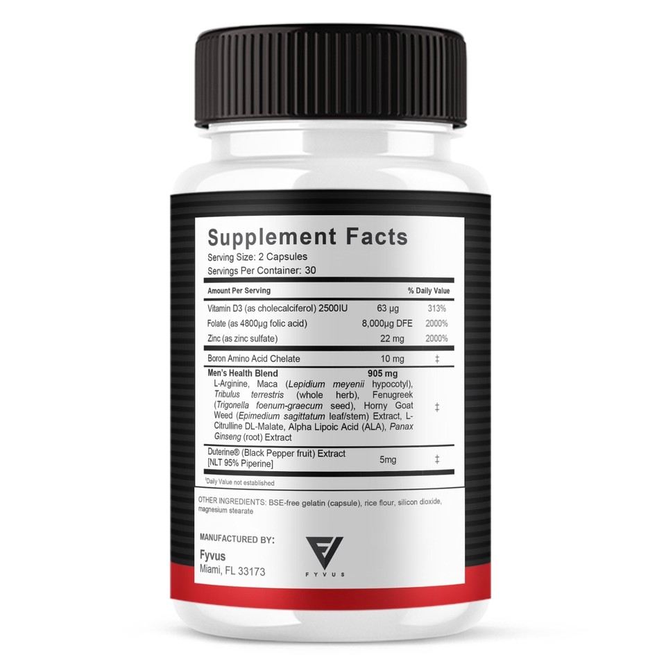 (2 Pack) Titan Boost Pills Titan Booster Dietary Supplement (120 ...