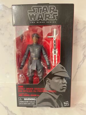 Finn (First Order Disguise) Black series 630509588534| eBay