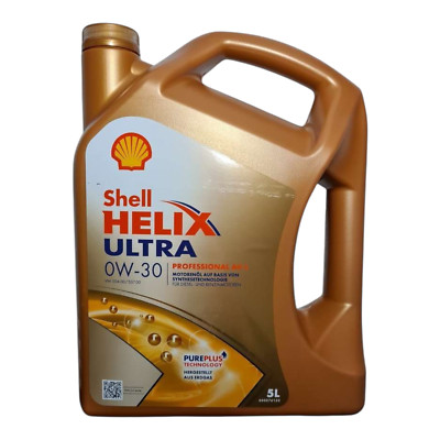 5 Liter Shell Helix Ultra PROFESSIONAL AV-L 0W-30 VW 504 00 507 00 0W30 ...