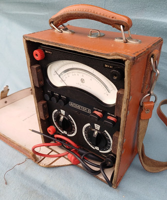Vintage Avometer No 8 in Original Case and with Three Probes | eBay UK