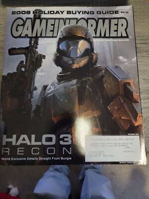 GAME INFORMER Collectable Video Game Magazine Halo 3: Recon | eBay
