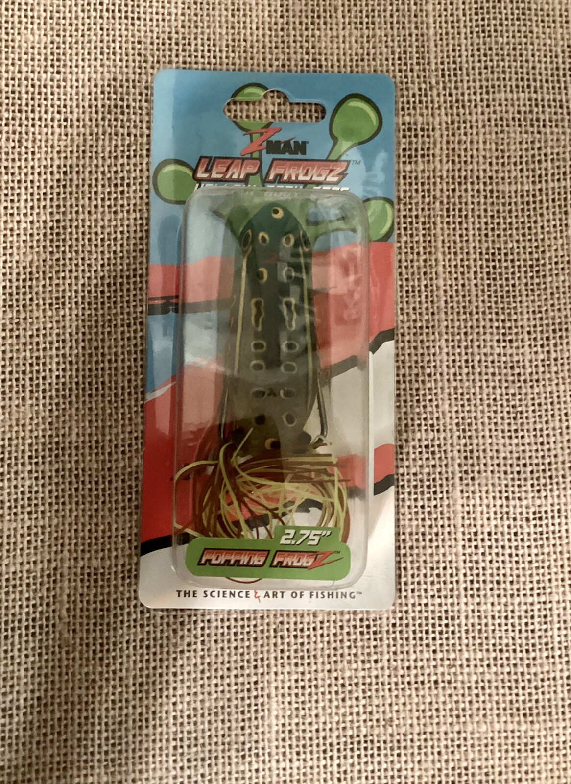 () Z-MAN LEAP FROGZ POPPING FROGZ 2.75" LFPL-03 OLD SCHOOL FROG BP9305 ...