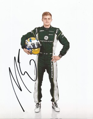 FORMULA ONE* MARCUS ERICSSON SIGNED 10x8 PORTRAIT PHOTO+COA *SAUBER* | eBay
