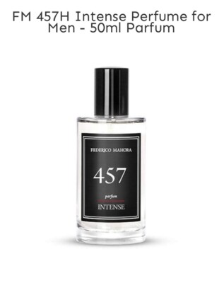 FM 457 Intense Collection Federico Mahora Perfume for Men 50ml ...
