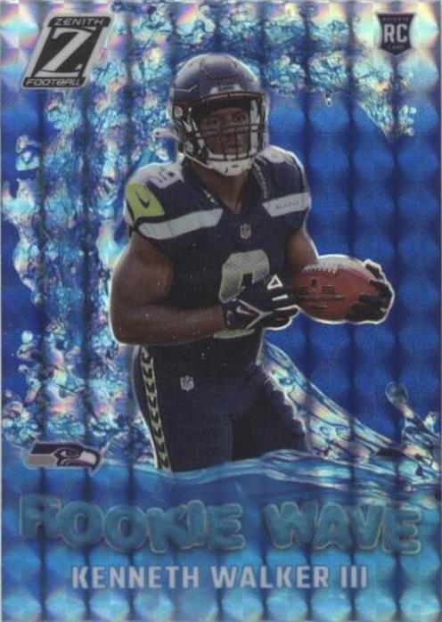 2022 Panini Zenith - Rookie Wave Kenneth Walker III #RW-KW Blue (RC ...