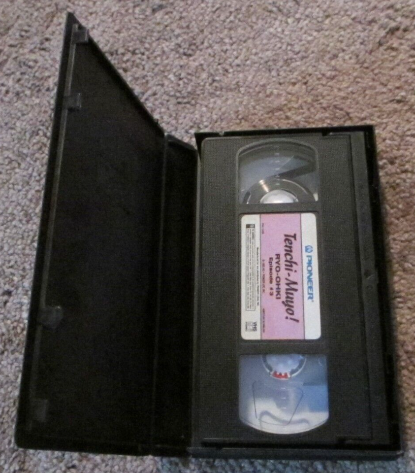 Anime Clamshell VHS Tenchi Muyo! Ryo Ohki Vol. 3 Hello, Ryo Ohki ...