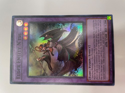 Yugioh! - Elder Entity N'tss - RA01-EN026 - Ultra Rare -25'th ...