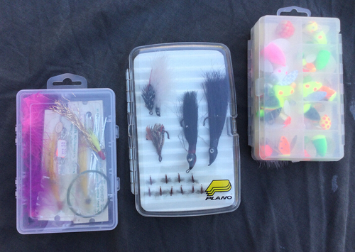 Vintage Fishing Lot Bucktail Jigs Flys Feather Jigs Spin N Glo + 3 ...