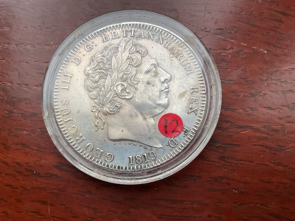 George 111 Silver Crown, Lot 12 | eBay UK