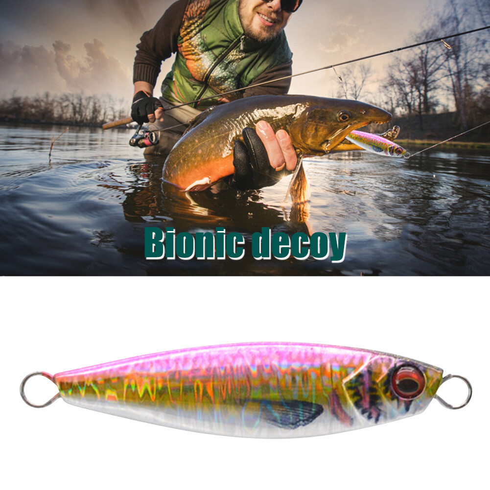 3D Printed 9.2cm 60g Bionic Fake Fishing Lures Artificial Bait (Pink ...