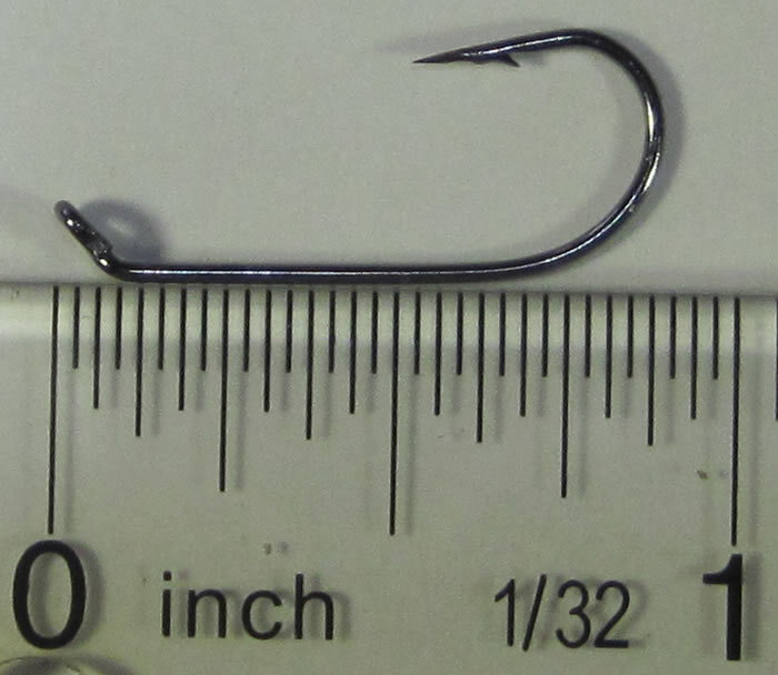 100 Gamakatsu S10 Standard Down Eye Hooks Black Nickel TDE Dry wet Fly ...