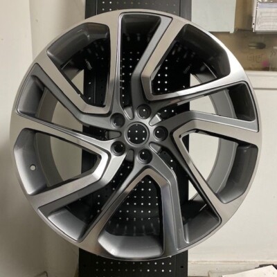 22" GUNMETAL AUTOBIOGRAPHY DYNAMIC RIMS WHEELS FITS LAND ROVER ...