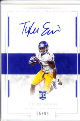 tyler ervin rc rookie draft auto autograph san jose state spartans ...