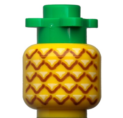 NEW LEGO - Figure Accessory - Food - Pineapple Yellow x1 - Fruit vegetables | eBay