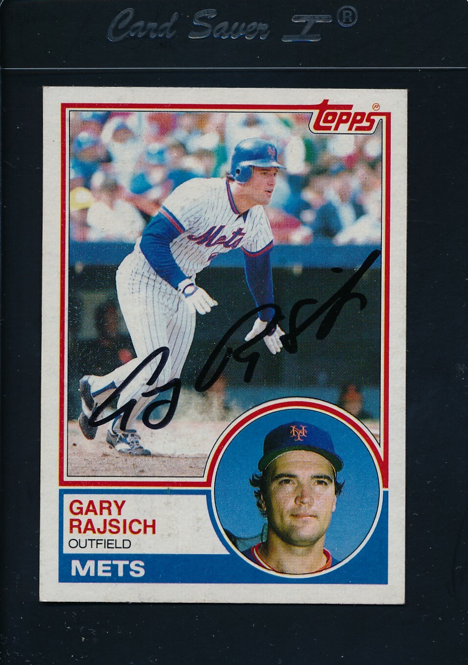1983 Topps #317 Gary Rajsich Mets Signed Auto *13385 | eBay