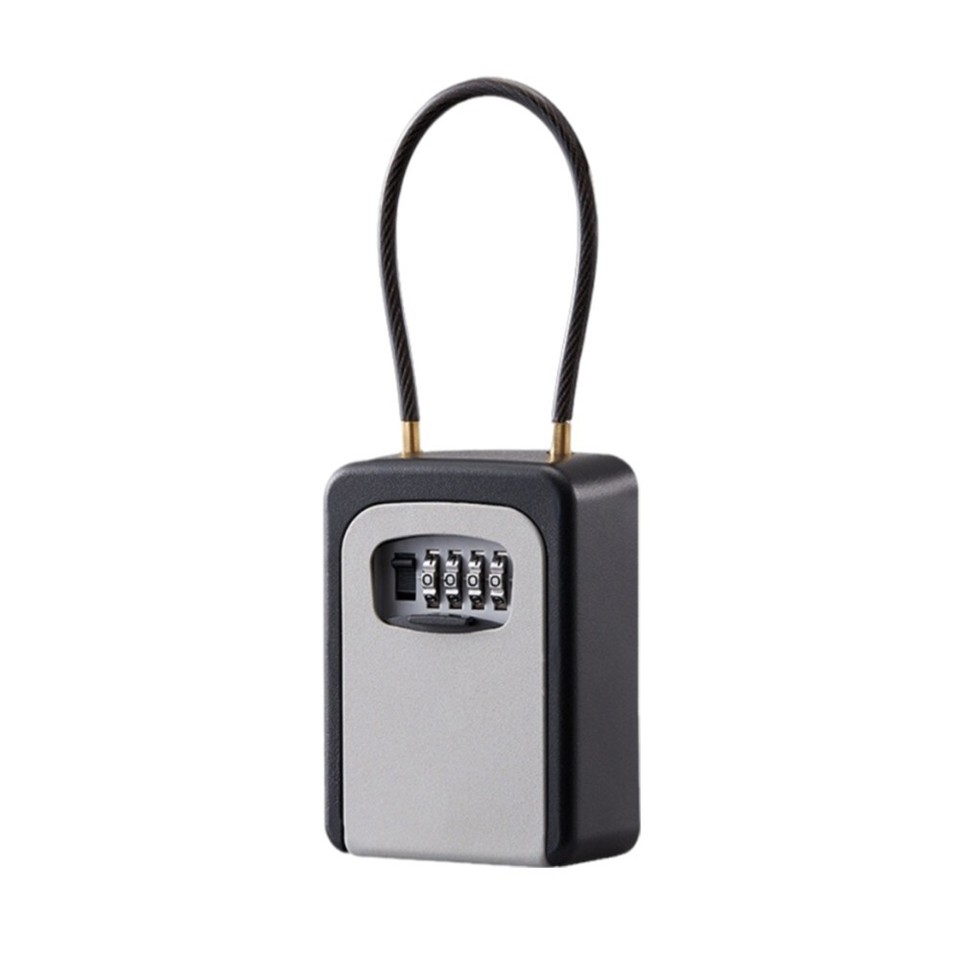 Key safe lock box outdoor key lock box storage key full metal storage ...