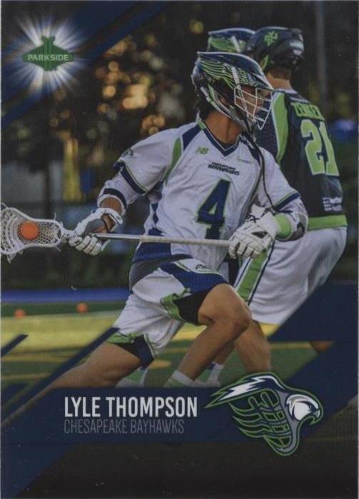 2019 Parkside Major League Lacrosse - Lyle Thompson #100 for sale ...