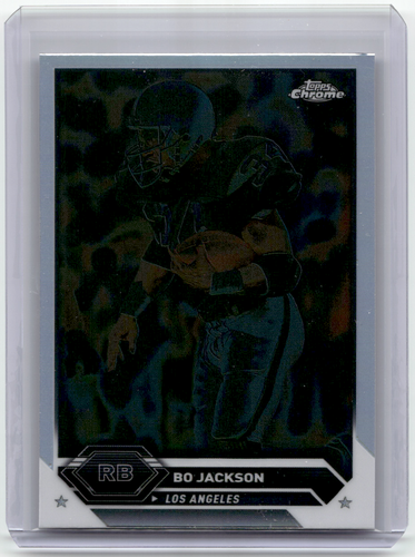 BO JACKSON 2023 Topps Composite CHROME DIVERGENT REFRACTOR SP Raiders ...