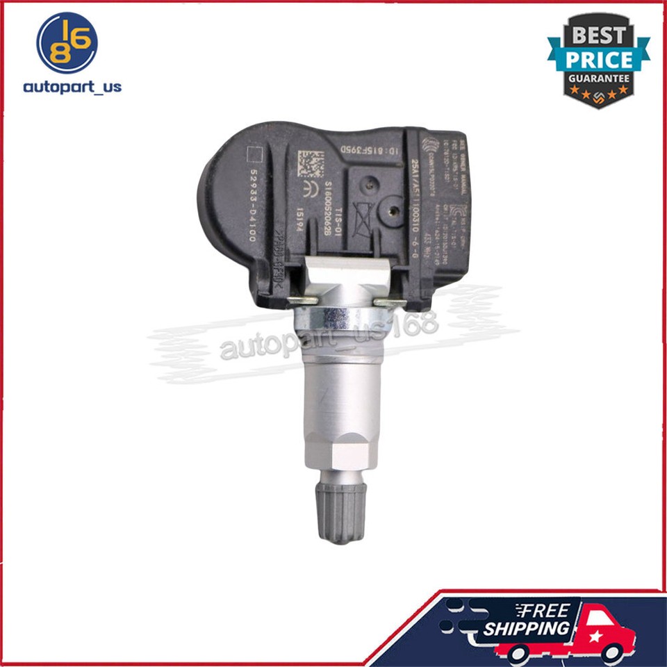 Set Of 4 Tire Pressure Sensors For Hyundai Kia TPMS Sensor 433MHz ...