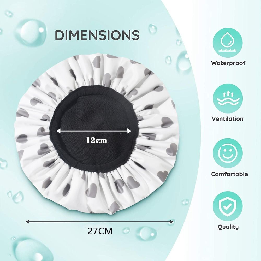 Sleeping Hat Bathroom Products Bonnet Shower Cap Hair Beanie Bath Hair ...