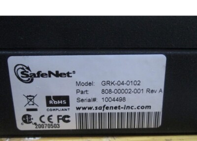 808-00002-001 SafeNet Firewall Hardware Security Module GRK-04-0102 ...