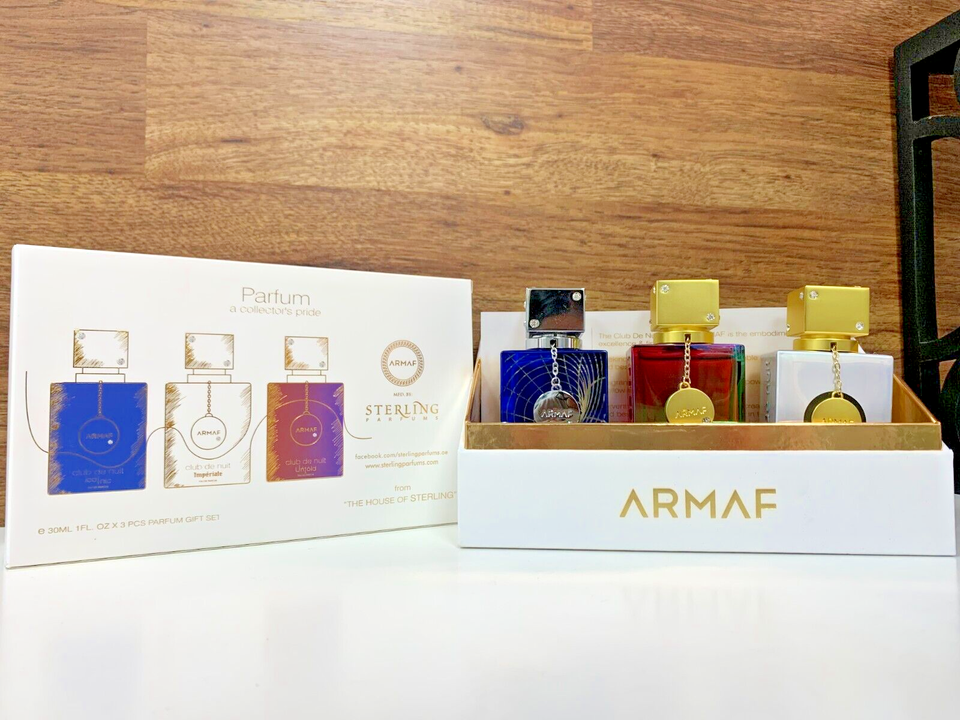 Armaf Club de Nuit ICONIC + IMPERIALE + UNTOLD 30ml EDP Collection ...