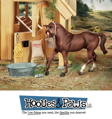 Breyer Horse Traditional Size Stable Accessory Feed Set 2486 | eBay