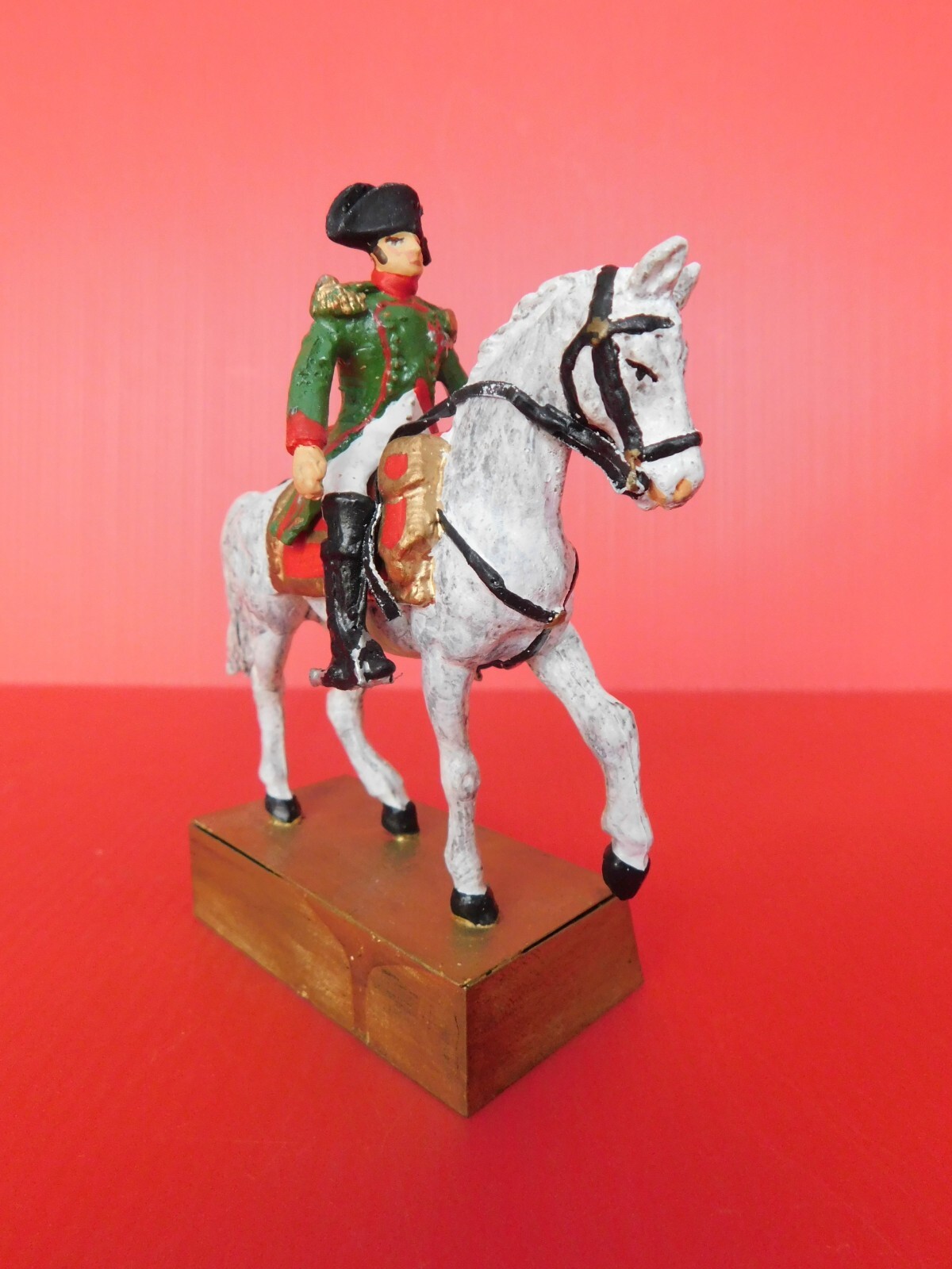 SOLDAT DE PLOMB DU 1ER EMPIRE : NAPOLEON 1er EMPEREUR à CHEVAL Marque ...