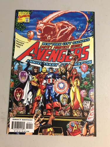 AVENGERS - ANNIVERSARY CELEBRATION #10 NM MARVEL 1998 | eBay