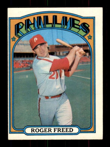 1972 Topps #69 Roger Freed VG-VGEX Phillies 511049 | eBay