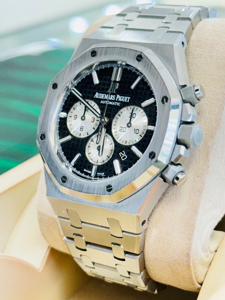Audemars Piguet Royal Oak Chronograph Black Dial 26331ST.OO.1220ST.02 ...