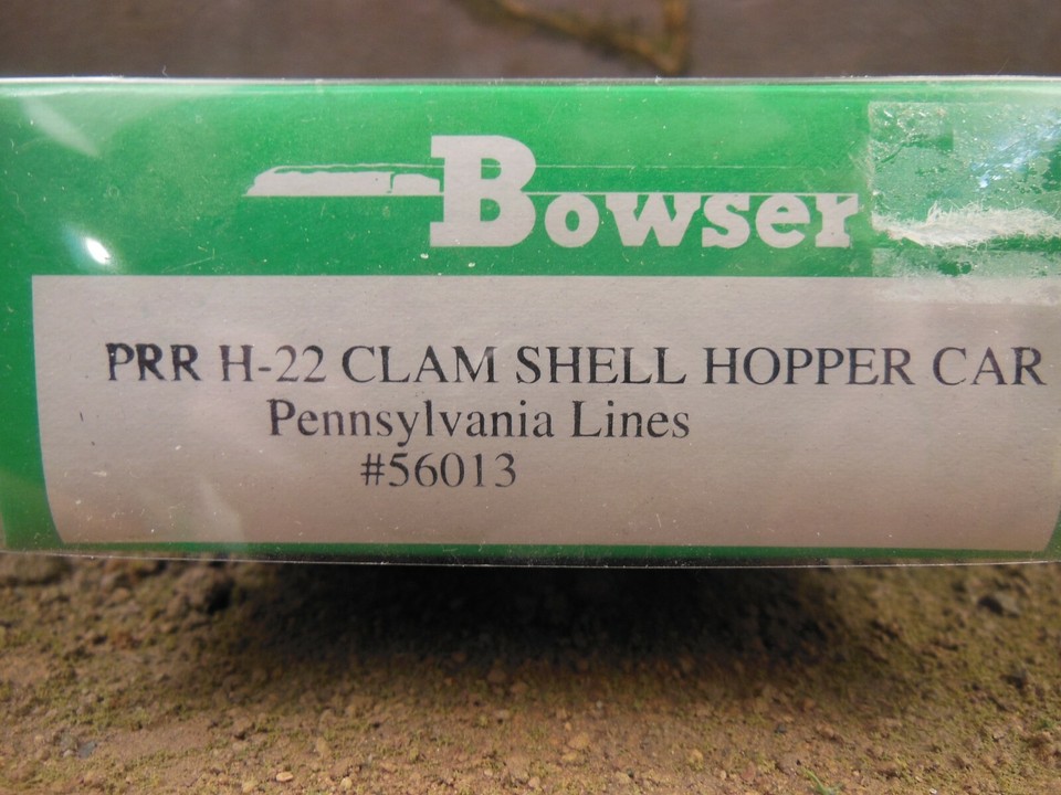 HO SCALE BOWSER PENNSYLVANIA H-22 CLAM SHELL HOPPER KIT | eBay