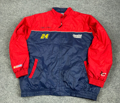 VTG Chase Authentics Jeff Gordon Blue Red Zip Jacket Adult XL ...