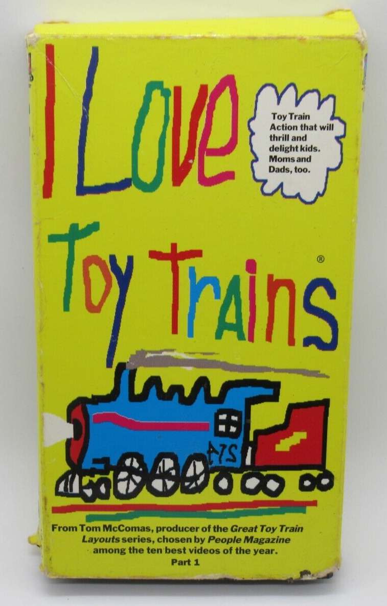 I LOVE TOY TRAINS 1, VHS VIDEO SERIES, TOM MCCOMAS PRODUCTION, PART 1 OF SET | eBay