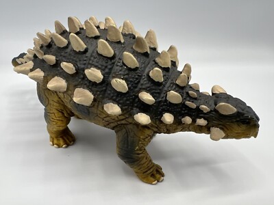 Schleich Saichania Dinosaur Figure Prehistoric Collectible Ankylosaurus ...