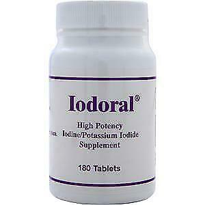 Optimox Iodoral High Potency Iodine Potassium Iodide 180 Count for sale ...