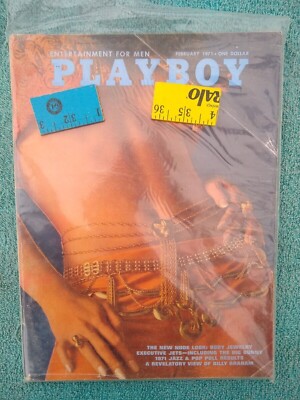PLAYBOY MAGAZINE FEBRUARY 1971 ISSUE, WILLY REY,VARGAS,HENDRIX, VG | eBay